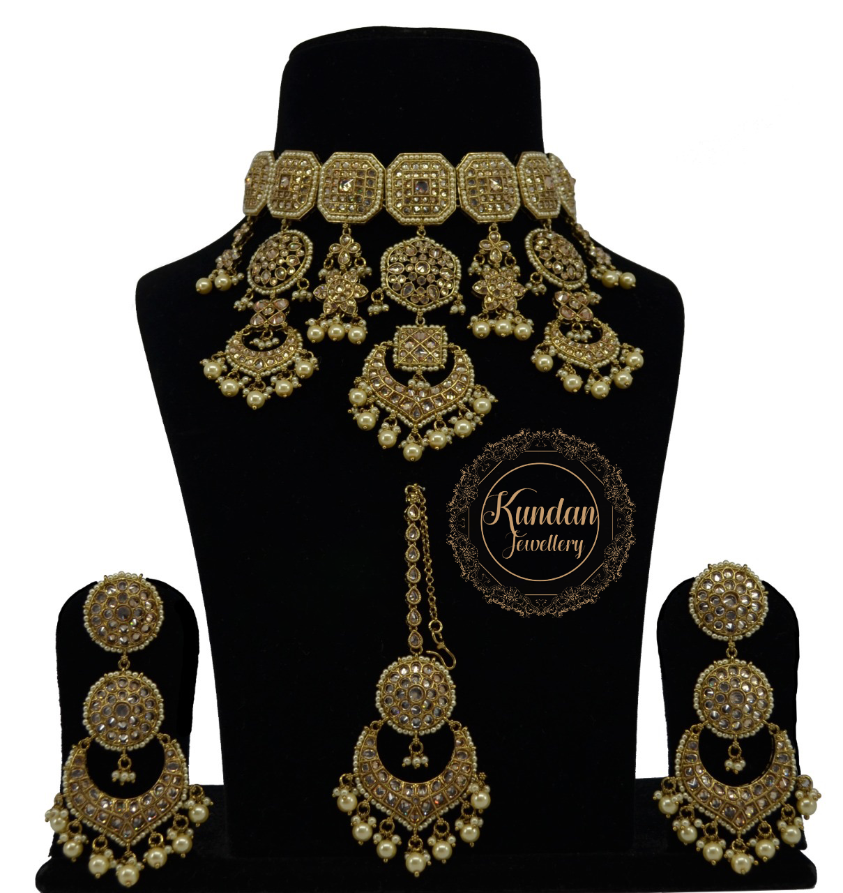 FATIMA - Pearl – Kundan Jewellery